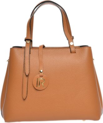 Isabella Rhea Braun Rindsledertasche