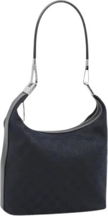 Gucci Pre-owned Vintage GG Canvas Shoulder Bag - Femme - Pre-owned - Noir - Taille: ONE Size