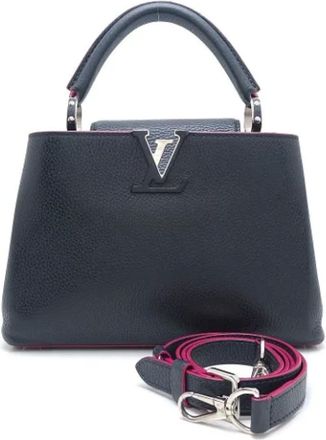 Louis Vuitton Pre-owned Cuir sacs-louis-vuitton - Femme - Pre-owned - Bleu - Taille: ONE Size