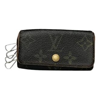 Louis Vuitton Pre-owned Leder-Schl&uuml;sselanh&auml;nger - - Pre-owned - Damen - Braun - ONE SIZE