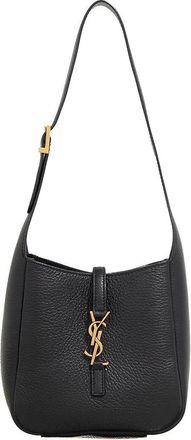 Saint Laurent Shopper & Totes - Le 5 &agrave; 7 Baby Supple Shoulder Bag - Gr. unisize - in Schwarz - f&uuml;r Damen