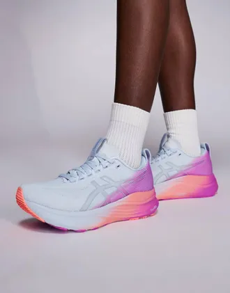 Asics Gel-Kayano 32 Sunny Sizzle - Baskets de course - Bleu ciel et sakura num&eacute;rique