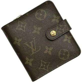 Louis Vuitton Pre-owned Vintage Monogram Bi-fold Wallet - - Pre-owned - Damen - Braun - ONE SIZE