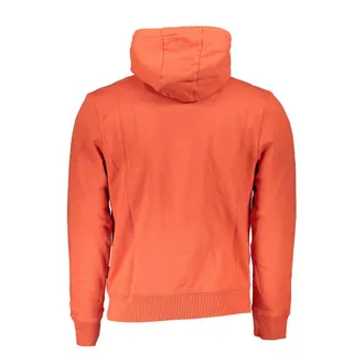 Napapijri Fleece Logo Hoodie - Red