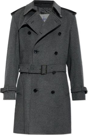 Burberry Hastings Kaschmir-Mantel - - Coats - Herren - Grau - L