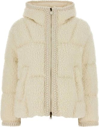 Moncler Cristallin Logo-patch Down Jacket