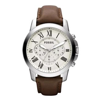 Fossil Grant Chronograph Fs4735 - - Accessories - Herren - Braun - ONE SIZE