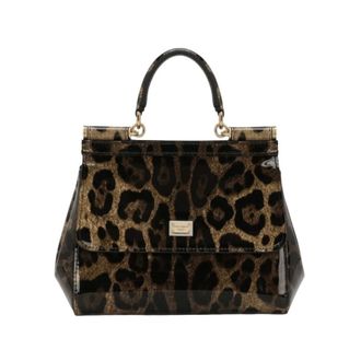 Dolce & Gabbana Petit Sac Sicily - Femme - Sacs - Brun - Taille: ONE Size