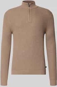 s.Oliver Red Label Regular Fit Troyer aus reiner Baumwolle