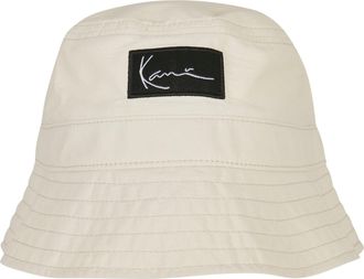 Karl Kani Accessoires KA223-027-1 Signature Nylon Bucket Hat Light Sand Light Sand, one Size