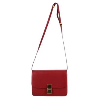 Celine Pre-owned Medium Classic Box Shoulder Bag - - Pre-owned - Damen - Rot - ONE SIZE
