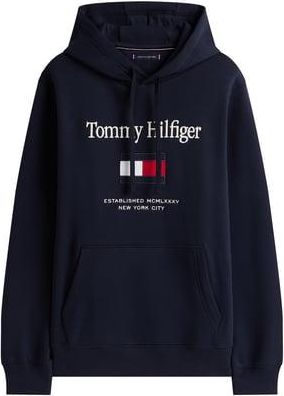 Tommy Hilfiger Sweat &agrave; capuche avec logo brod&eacute;