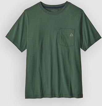 Patagonia Fitz Roy Massif Pocket T-Shirt canopy green