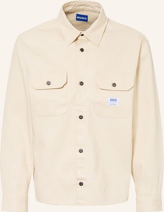 HUGO BOSS Hugo Jeanshemd Ekynone Comfort Fit weiss