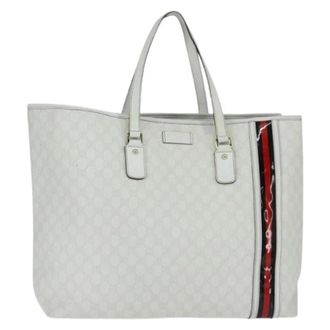 Gucci Pre-owned Vintage Tote Bag - - Pre-owned - Damen - Wei&szlig; - ONE SIZE