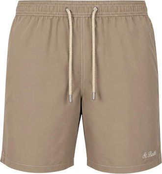MC2 Saint Barth Homme, Maillots de bain, Beige, Taille: S Patmos Swim Shorts