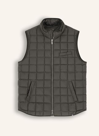 Boggi Milano Boggi Milano Daunenweste Aus Cashmere gruen