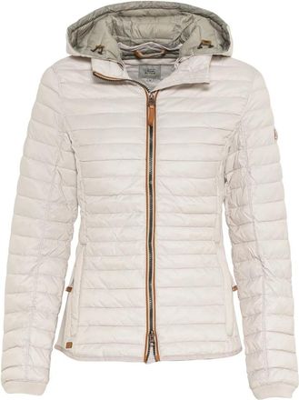 Camel Active Leicht wattierte Steppjacke aus recyeltem Polyamid - - Jackets - Damen - Wei&szlig; - 3XL