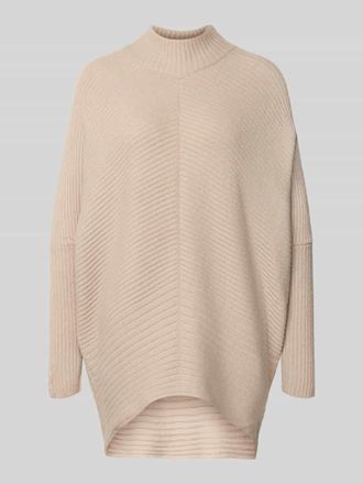 Apricot Strickpullover mit Stehkragen