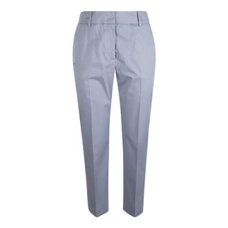 Eleventy Hellblaue Hose - - Trousers - Damen - Blau - 2XL