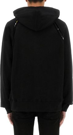 Versace Jeans Couture Cotton Hoodie - Black