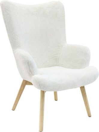 The Home Deco Factory The Home Deco Factory - Fauteuil cosy imitation fourrure Helsinki