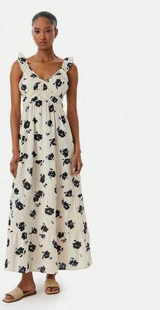 Vero Moda Sommerkleid Dicthe 10341603 Beige Regular Fit