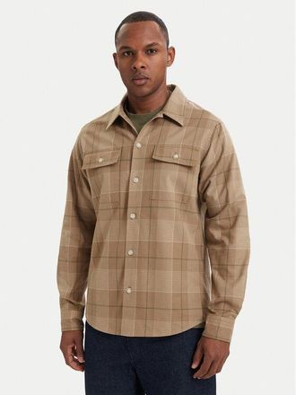 HUGO BOSS Hemd Ernio 50566312 Beige Regular Fit