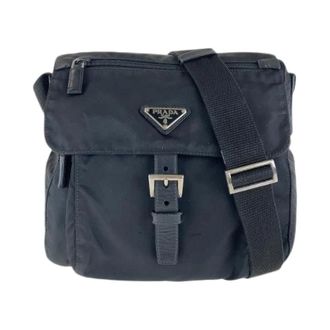 Prada Pre-owned Tessuto Nylon Umh&auml;ngetasche - - Pre-owned - Herren - Schwarzk - ONE SIZE