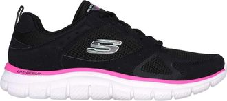 Skechers Track Sneaker f&uuml;r Damen (Schwarz/Pink)