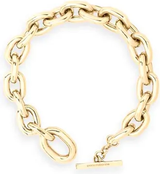 Paco Rabanne Femme, Accessoires, Jaune, Taille: ONE Size XL Link Necklace