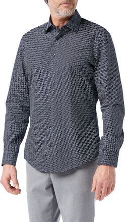 Seidensticker Herren Business Hemd, dunkelblau, 38