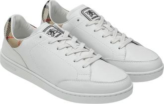 Burberry Femme, Chaussures, Blanc, Taille: 37 1/2 EU Set Baskets