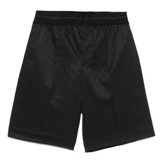 Helmut Lang Schwarzes Auto Kurz Tonaler Stil - - Shorts - Herren - Schwarzk - W32