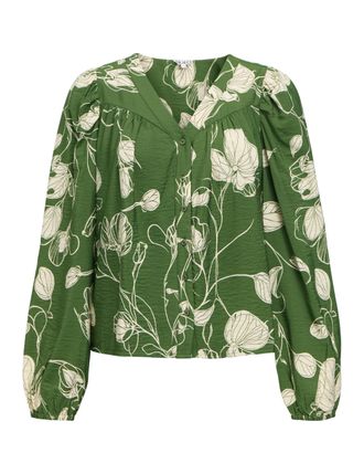 Object Objjacira L/S Re V-Neck Top Noos