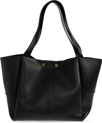 AllSaints Femme, Sacs, Noir, Taille: ONE Size Rosalie Grand Sac Cabas en Cuir