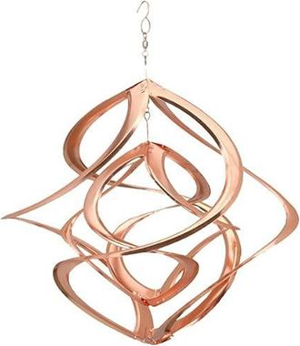 Red Carpet Studios Cosmix 31056 Doppelwindskulptur, Kupfer, Gr&ouml;&szlig;e L