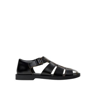Camper Schwarze Fischer Sandalen l&auml;ssiger Stil - - Shoes - Herren - Schwarzk - 42 EU
