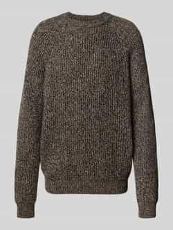 Christian Berg Strickpullover in melierter Optik