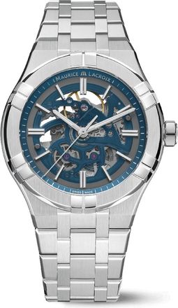 Maurice Lacroix Aikon Automatik Skeleton Herrenuhr inklusive Ersatzarmband AI6008-SS002-031-1