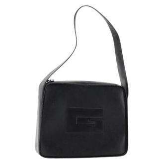 Gucci Sac &agrave; bandouli&egrave;re en cuir Pre-owned - Femme - Pre-owned - Noir - Taille: ONE Size