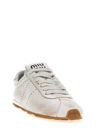 Miu Miu Plume Sneakers - White