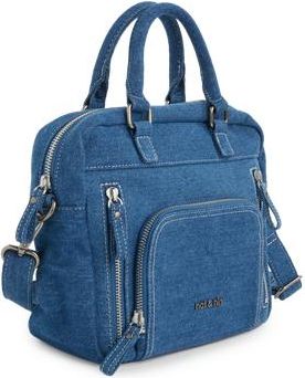 Nat & Nin Sac &agrave; main mini Macy en jean