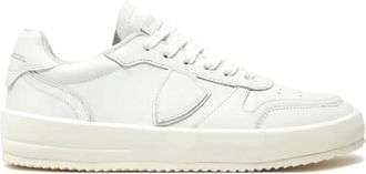 Philippe Model Femme, Chaussures, Blanc, Taille: 38 EU Nice Low-Top Baskets