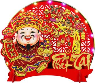 Generic Verm&ouml;gen Schreibtischdekoration - Nickendes Gl&uuml;ck Vietnamesisch Ornament,Tischzentrum St&uuml;cke Mit - F&uuml;r Fr&uuml;hlingsfestival Urlaub Feier Schreibtisch Sch