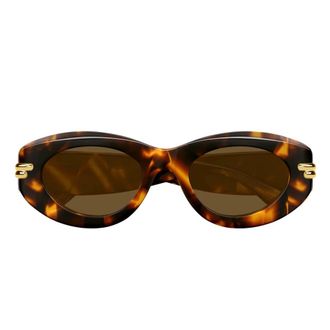 Bottega Veneta Lunettes de soleil rondes - unisex - Accessoires - Multicolore - Taille: 51 MM