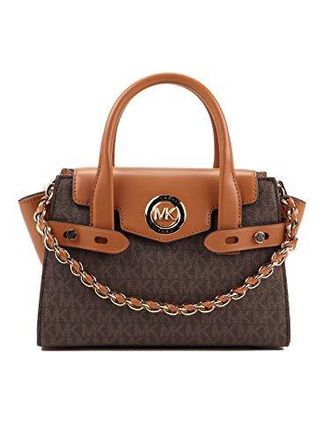 Michael Kors Carmen, Sac à Main Femme, BRN/Acorn, XS