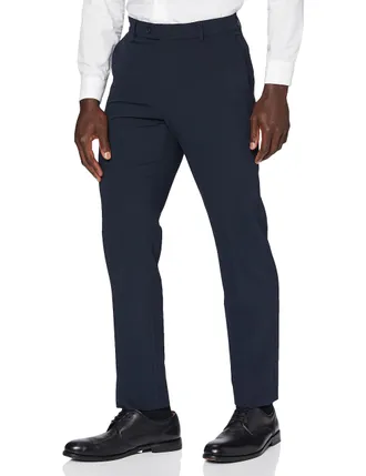 Farah Classic Herren Roachman Hose, Blau (Marineblau), 38W x 33L