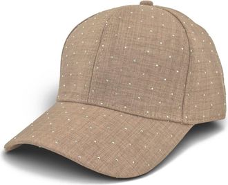 styleBREAKER Cap Baseball Cap Strass Glitzer Steine