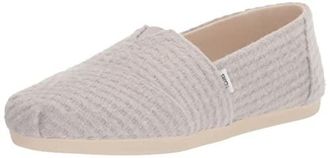 Toms Mocassins Plats Alpargata Repreve pour Femme, Gris foncé, 37 EU
